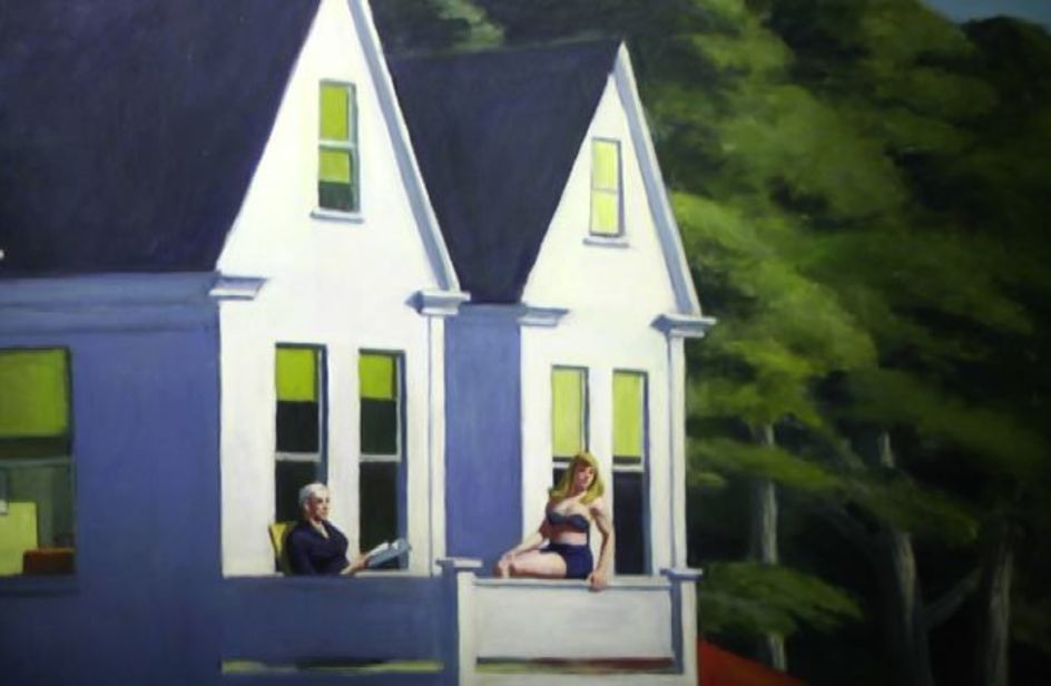 "Edward Hopper" in mostra a Roma, tra paesaggi, luci e scorci | RDS 100 ...